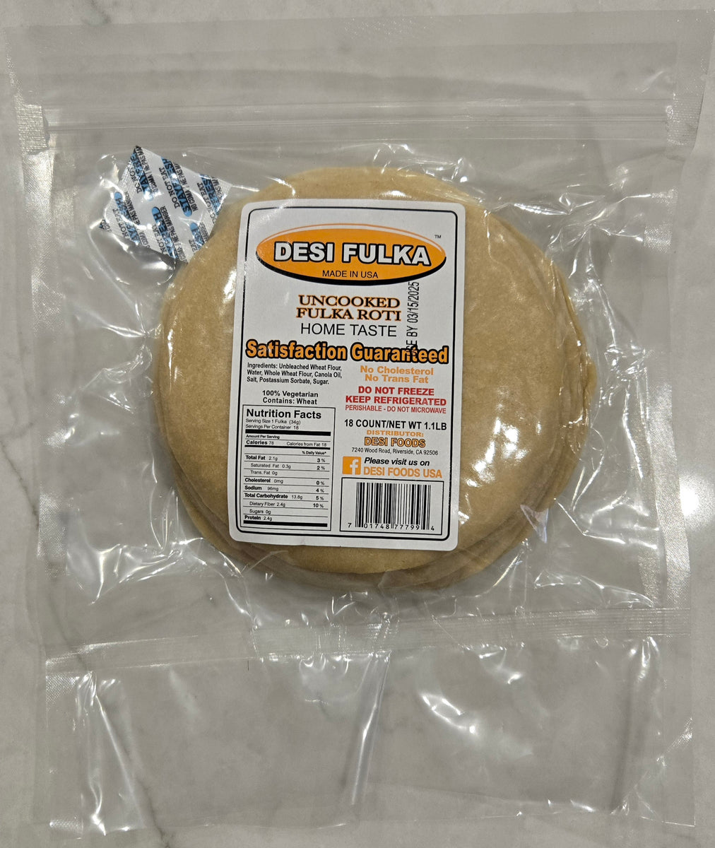 1 CASE DESI FULKA – DESI FOODS USA
